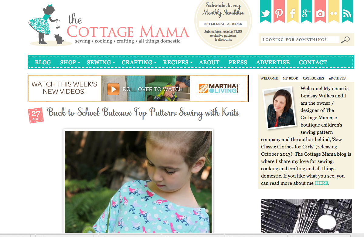 The New The Cottage Mama Website and Sale - The Cottage Mama