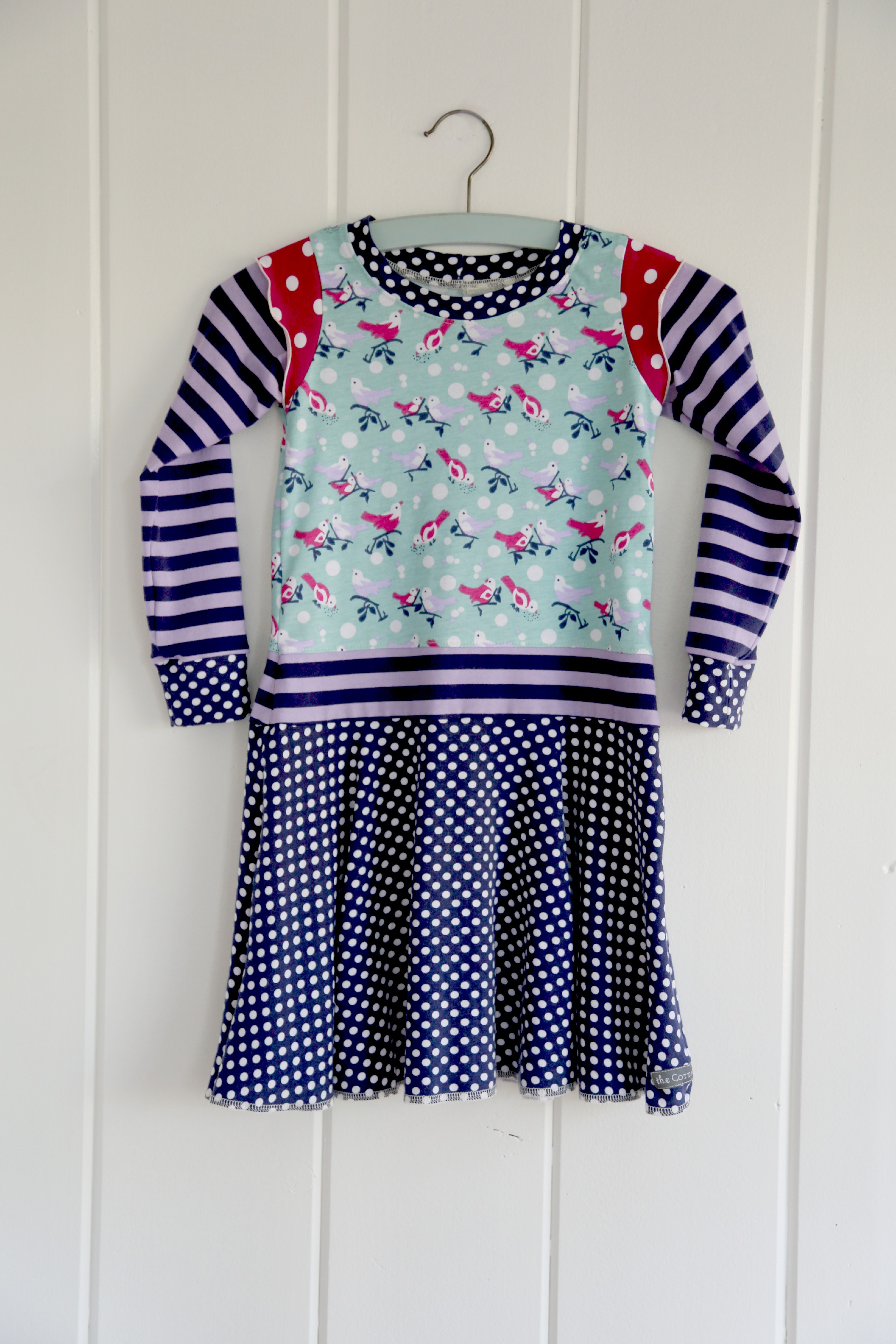 Knit Dress Pattern Review from The Cottage Mama. www.thecottagemama.com ...
