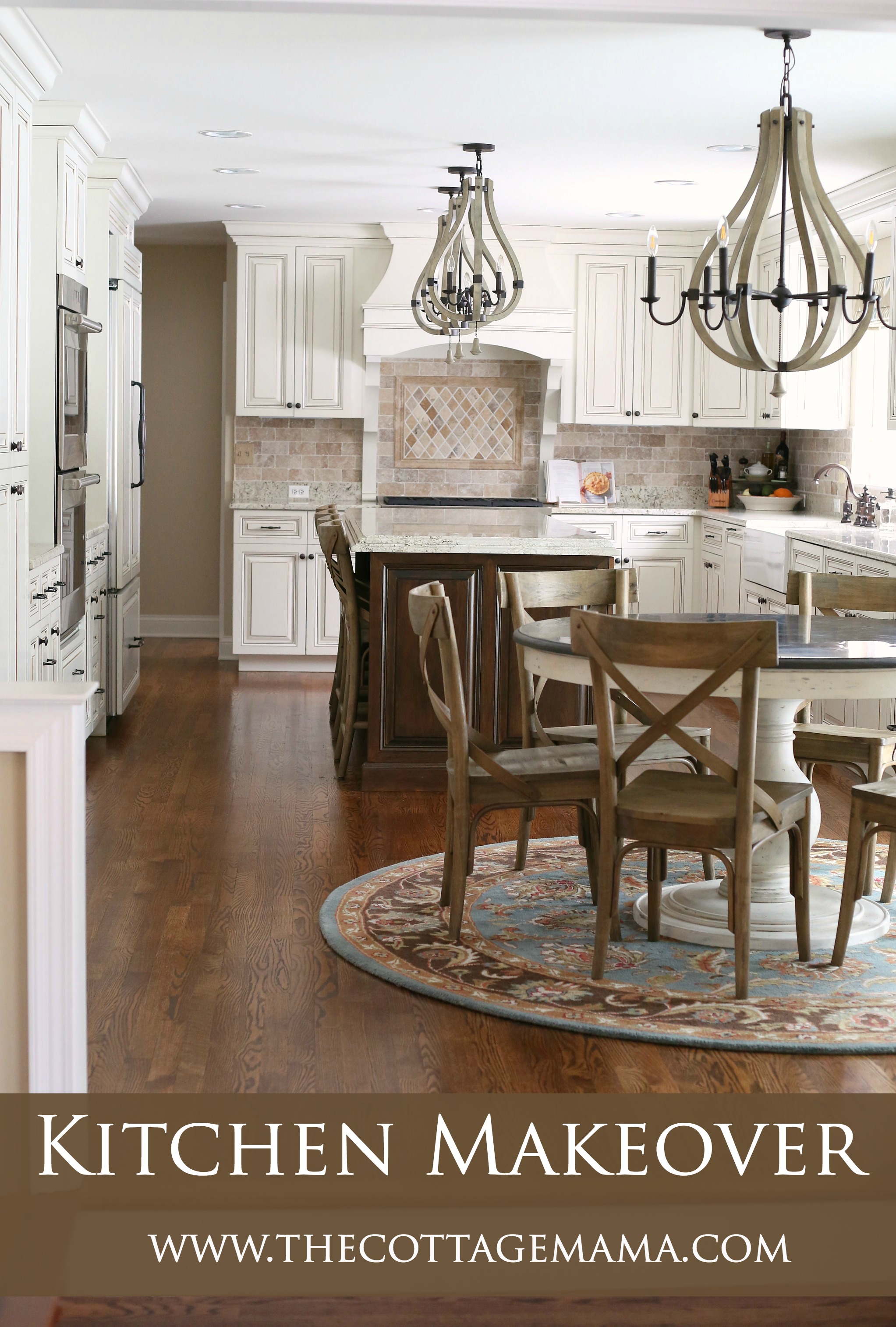 Before and After Kitchen Makeover - The Cottage Mama